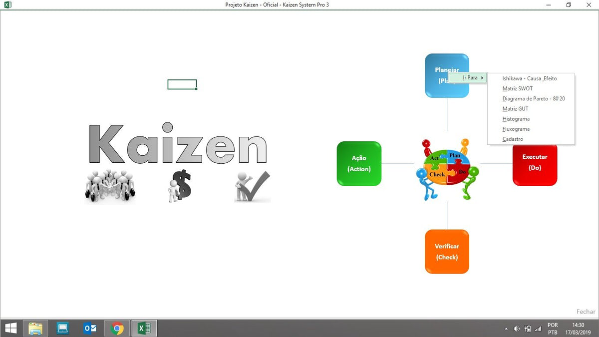 Planilha Kaizen em excel – luzsia.vc